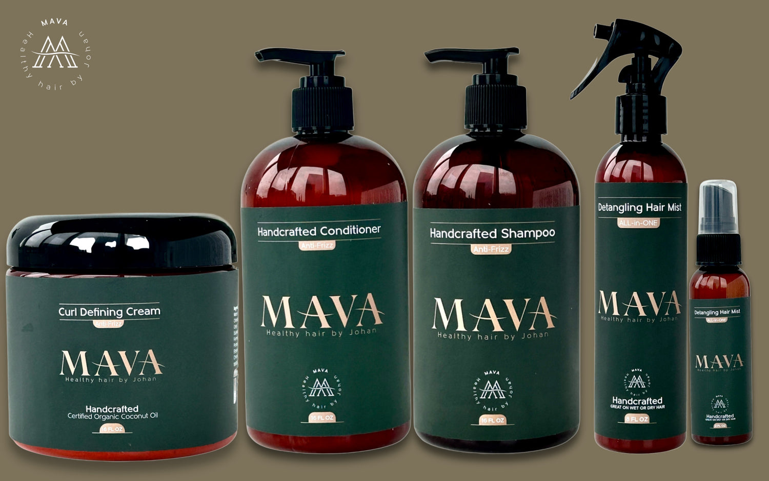 Mava Anti-Frizz haircare products for dry and curly hair – Mava Hair ...